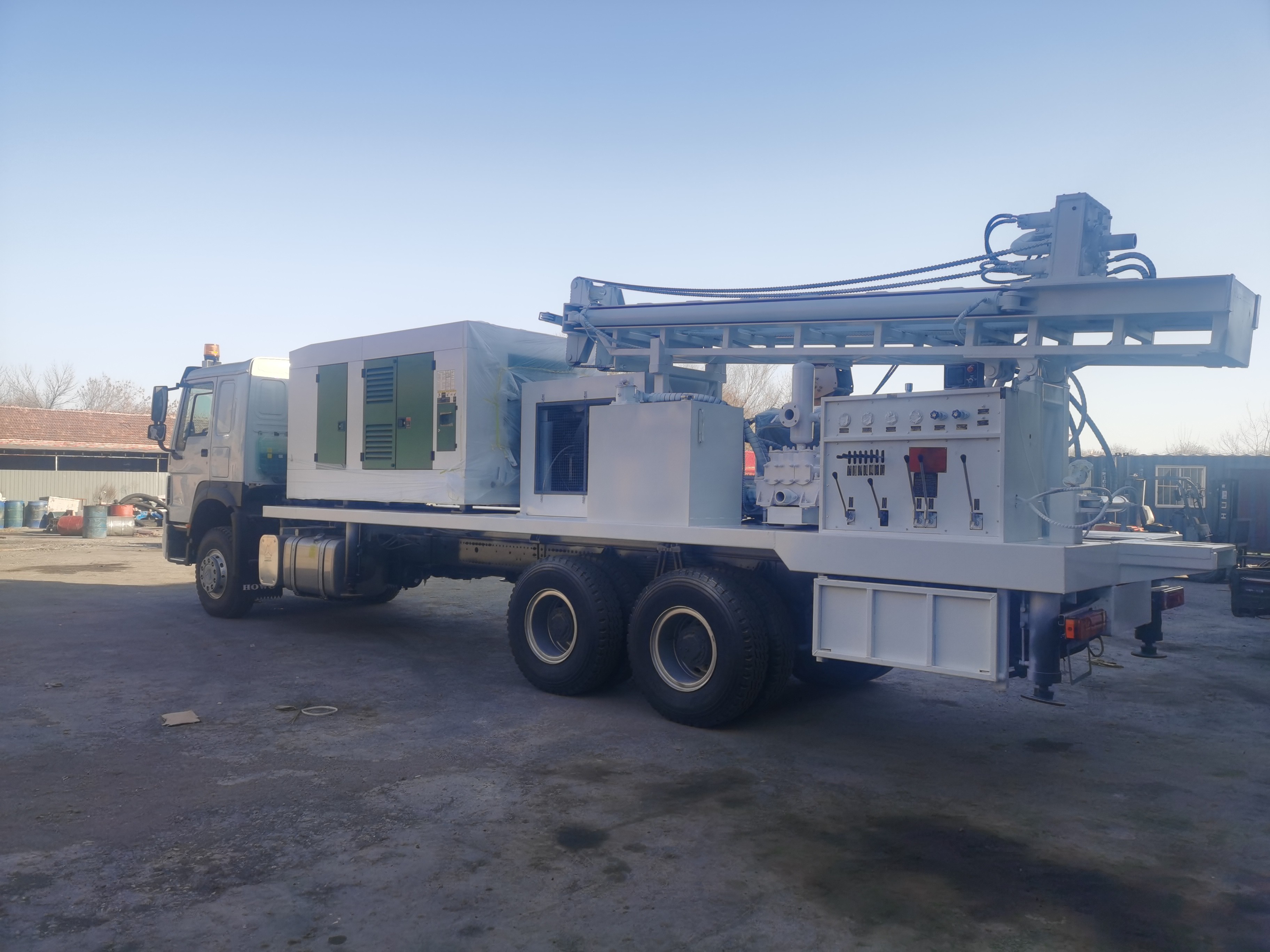 600m truck mounted water well drill