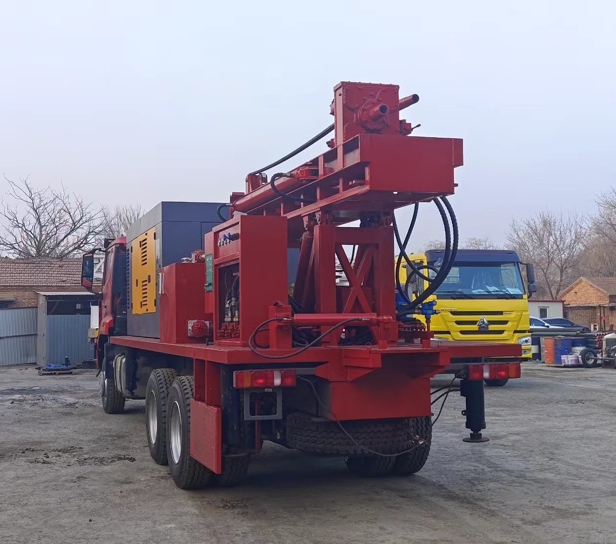 Remote Control Truck Mounted Water Well Drilling Rig