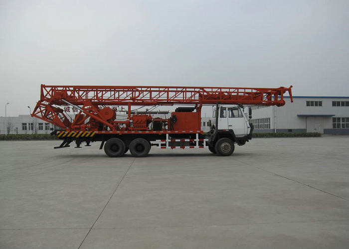 Depth 1000m Multifunctional Truck Mounted Rig